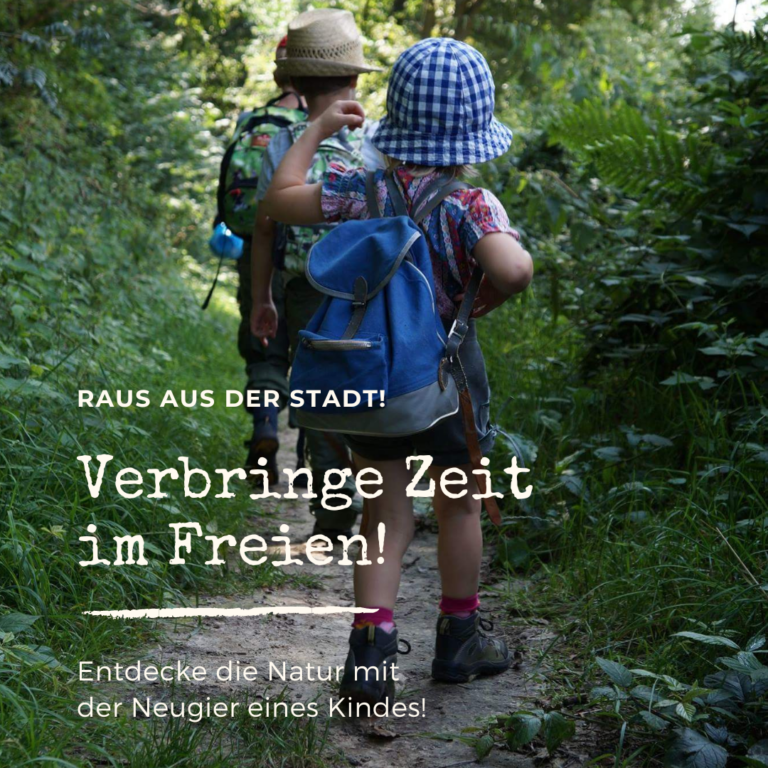 Verbringe Zeit im Freien! | Primelgrün e.V.